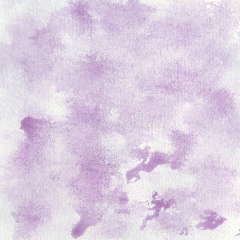 Muted purple watercolor stock illustration. Illustration of hand ...