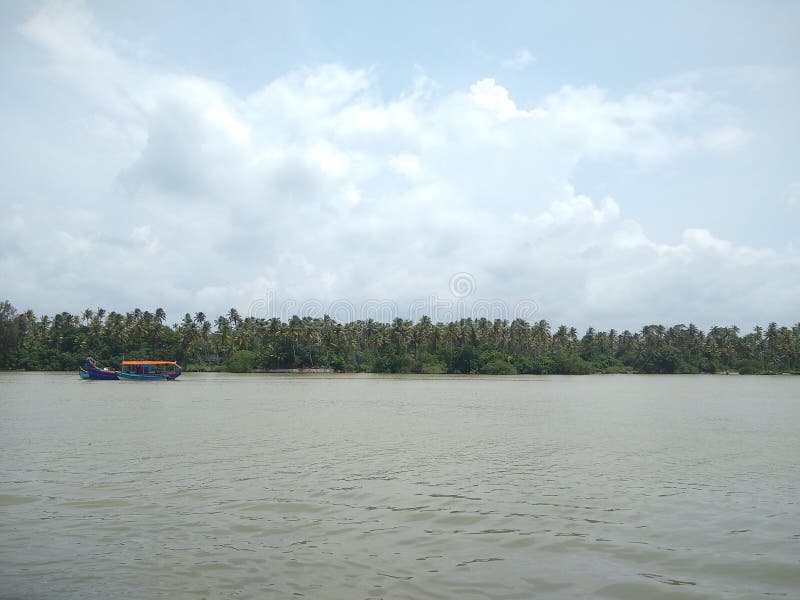Muthala Pozhi Harbor, Thiruvananthapuram, Kerala Stock Image - Image of ...