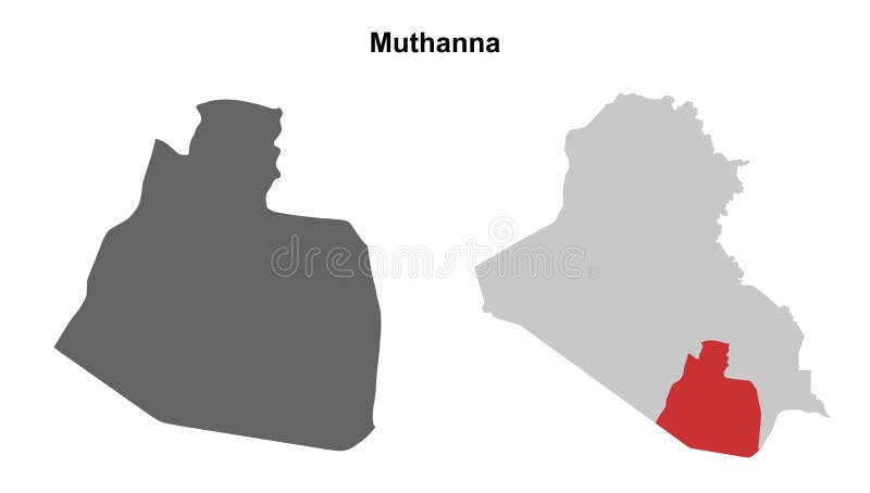 Muthanna Outline Stock Illustrations – 12 Muthanna Outline Stock ...