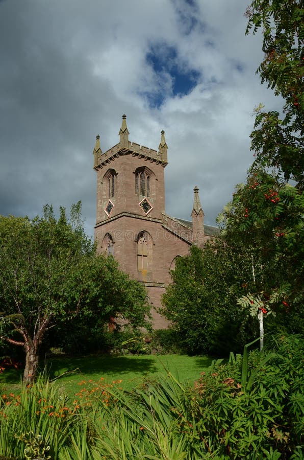 Muthill Old Church Ruin, Scotland Stock Photo - Image of bell, holy ...