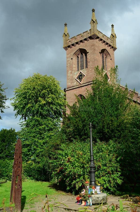Muthill Old Church and Tower. Scotland. U.K Stock Photo - Image of ...