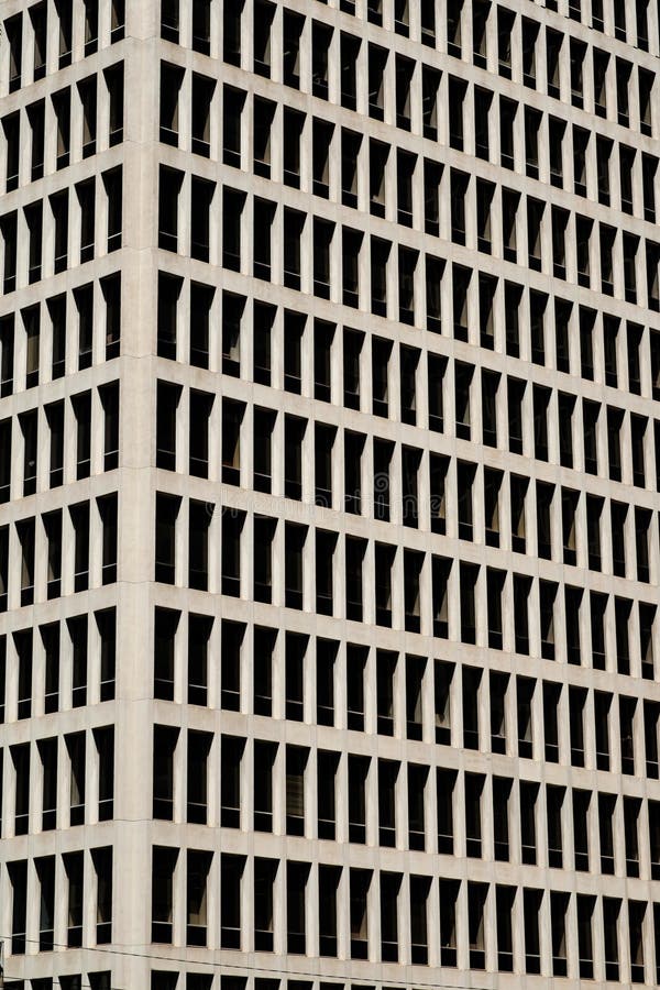 Mutiple Office Building Windows Pattern Stock Photo - Image of light ...