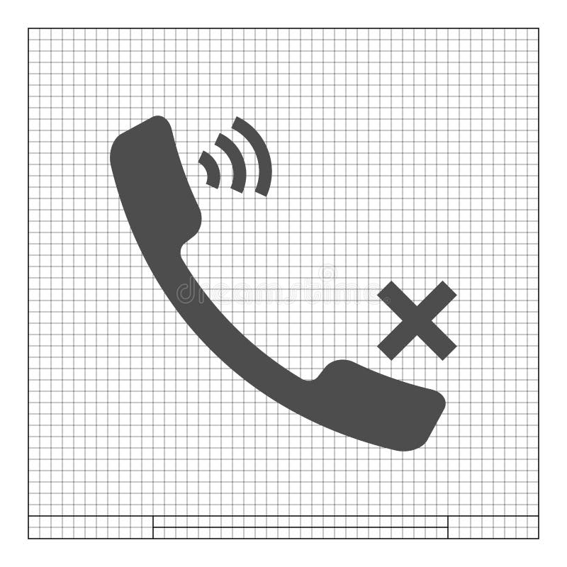 Muto Sull'icona Piana Del Microfono Illustrazione di Stock ...