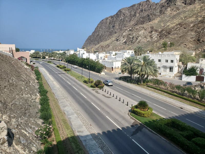 Mutrah Corniche Road, Muscat, Oman Stock Image - Image of muscat ...