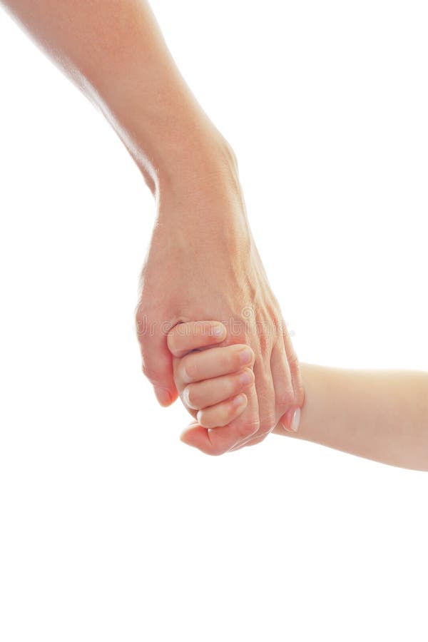 Mutter, Die Einem Kind Eine Hand Gibt Stockbild - Bild von liebe ...