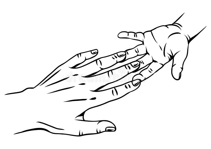 Kinderhand Stock Illustrationen, Vektors, & Klipart – (349 Stock ...