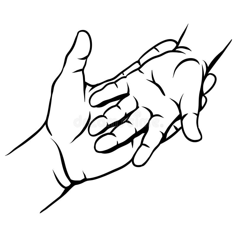 Kinderhand Stock Illustrationen, Vektors, & Klipart – (349 Stock ...
