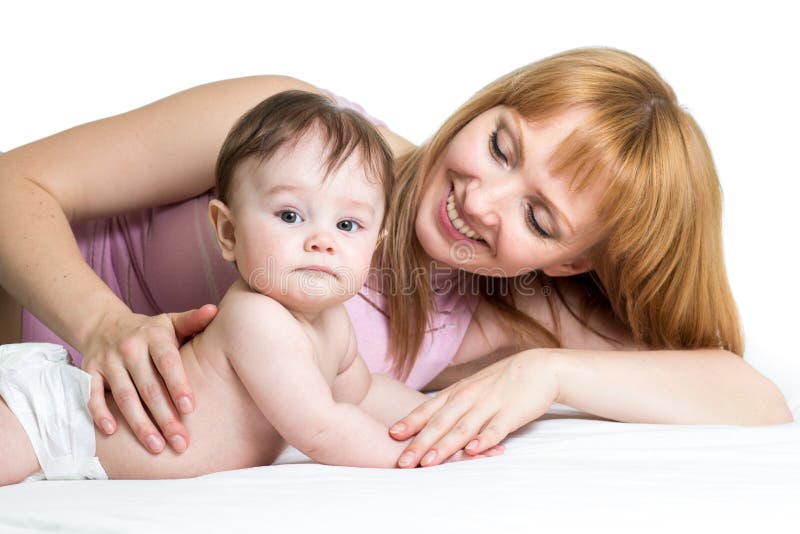 Mutter mit Babykind stockfoto. Bild von kind, erzeugung - 37216838