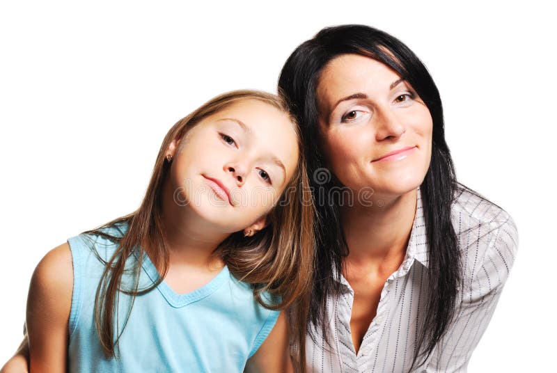 Mutter mit Tochter stockbild. Bild von muttergesellschaft - 12578061