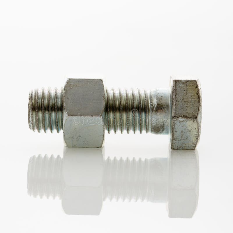 Mutter und Schraube. stockfoto. Bild von mutter, voll - 3532618