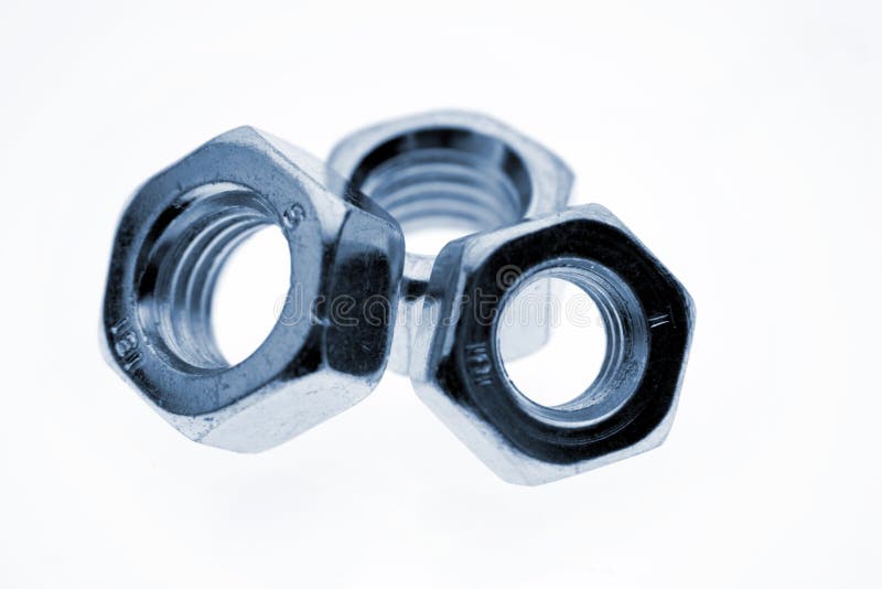 Muttern - und - Schrauben stockfoto. Bild von verbindungselemente ...