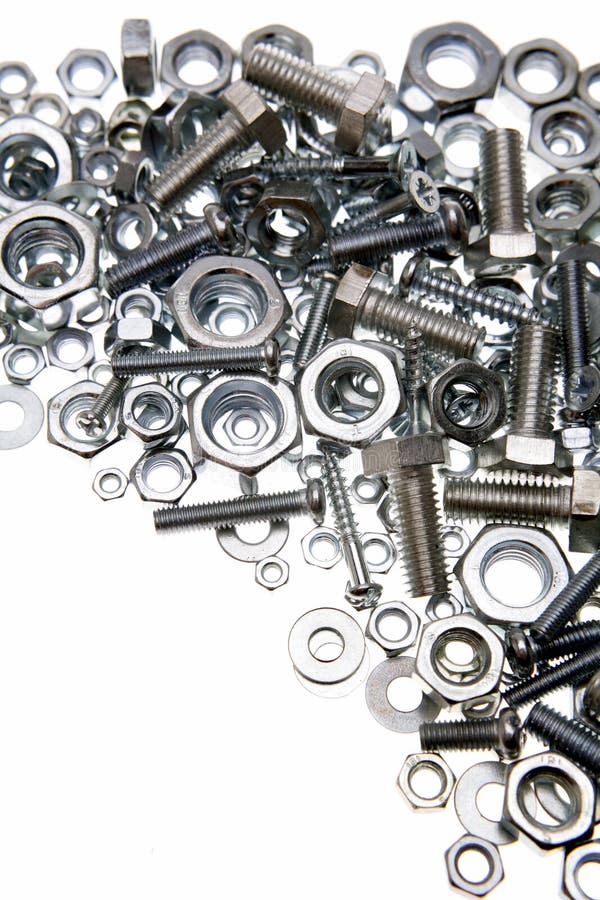Muttern - und - Schrauben stockbild. Bild von nahaufnahme - 4282039
