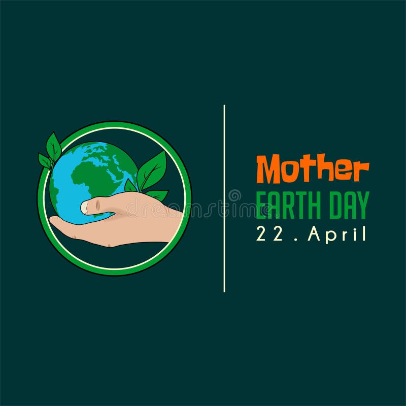 Muttertag der Erde vektor abbildung. Illustration von konzept - 161098355