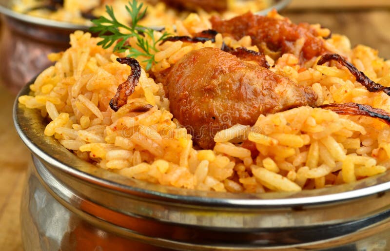 Mutton Biryani stock photo. Image of meat, biryani, awadhi - 48374500