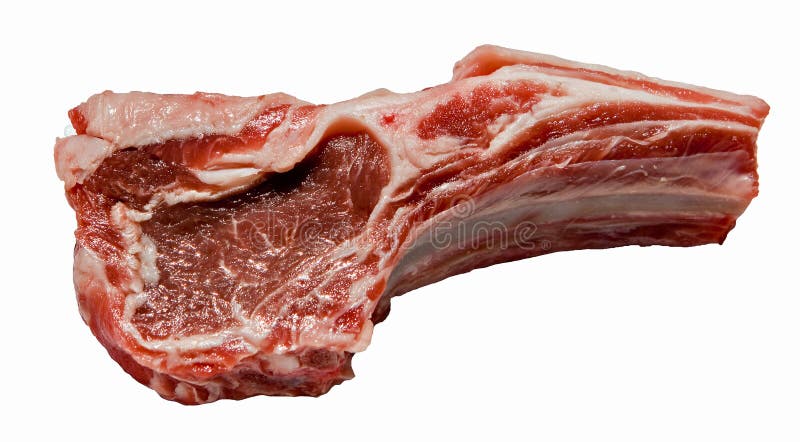 Mutton chop stock image. Image of sirloin, lamb, cutting - 15122595