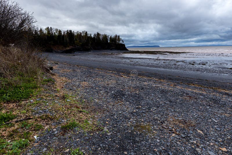 Mutton Cove Beach of Nova Scotia in Canada Stock Photo - Image of ...