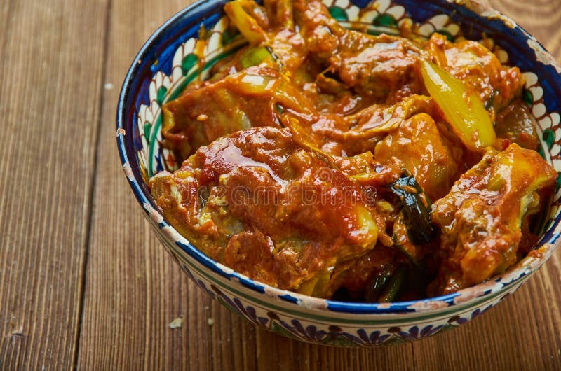 Mutton Curry Aab Gosht stock image. Image of mutton - 132652207