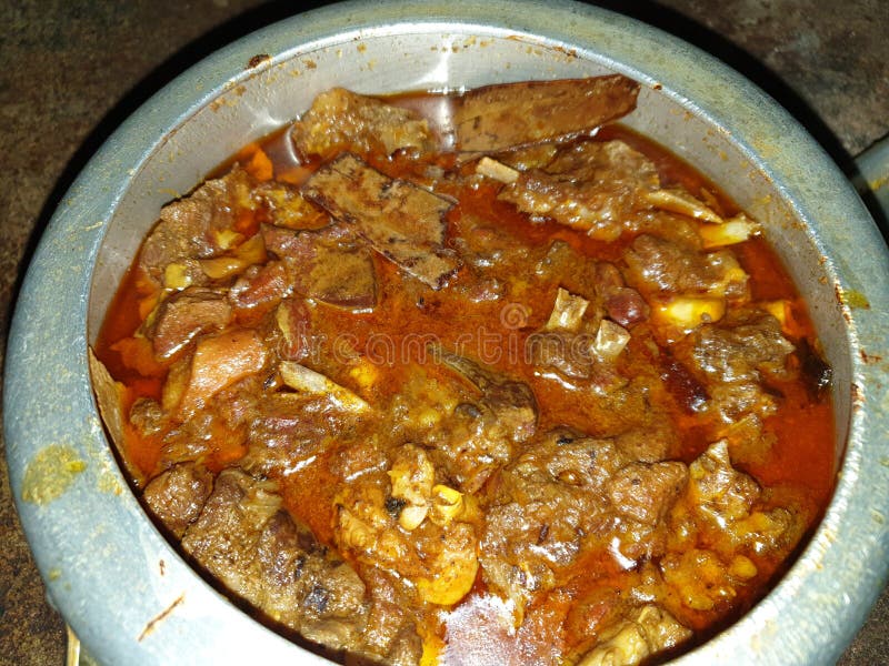 Mutton dish indian style stock photo. Image of mutton - 209834032