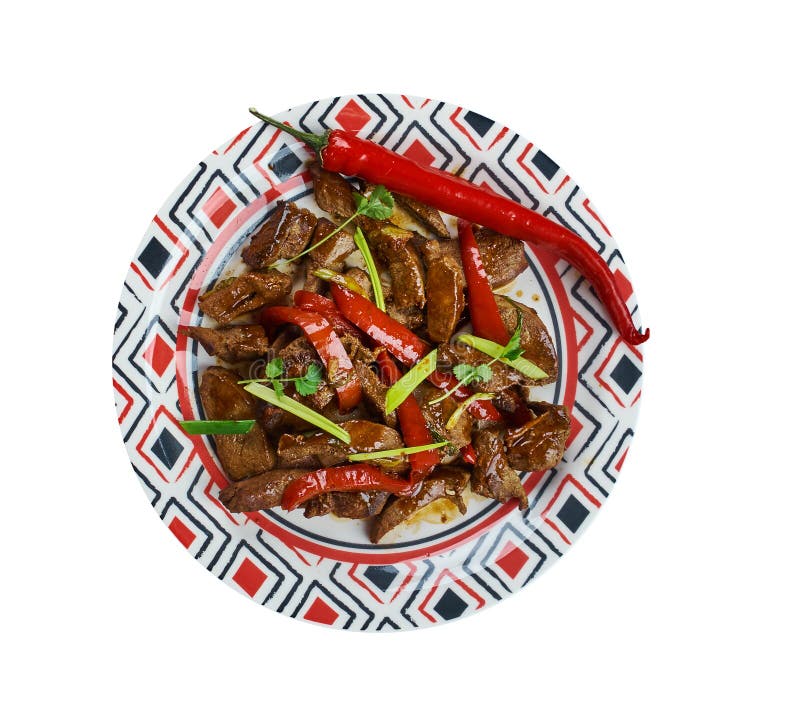 Mutton kidney roasted. stock photo. Image of kidney - 112035966