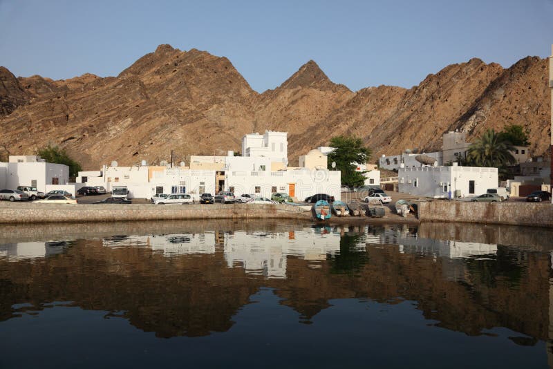 Muttrah - Old Town of Muscat Stock Image - Image of oman, village: 20421249