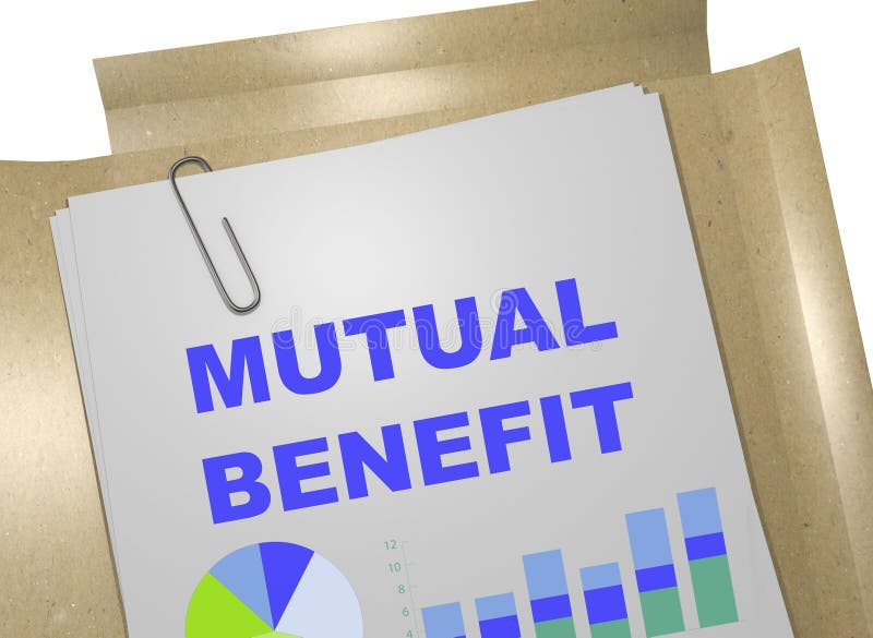 Mutual Benefit concept stock illustration. Illustration of equity ...