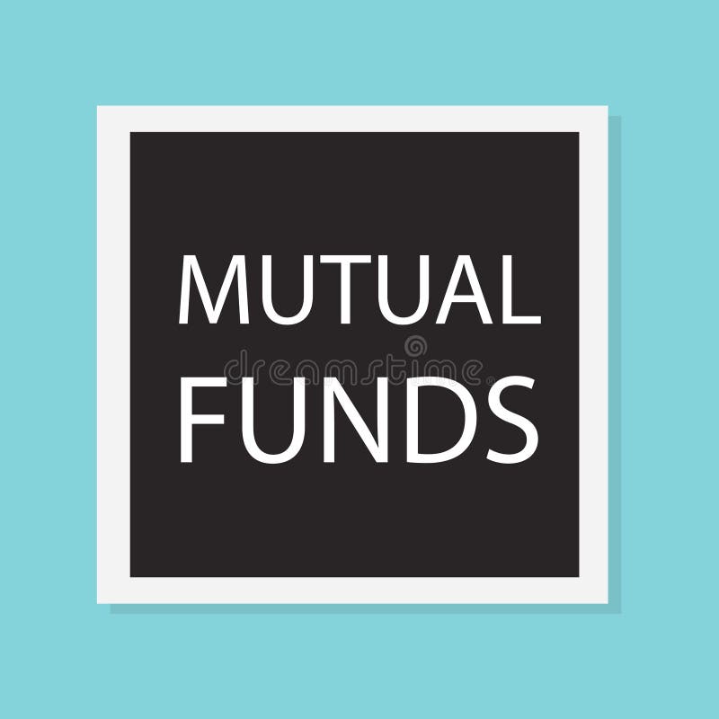 Mutual Funds Vector Illustration. Outlined Scheme With Investor Money ...