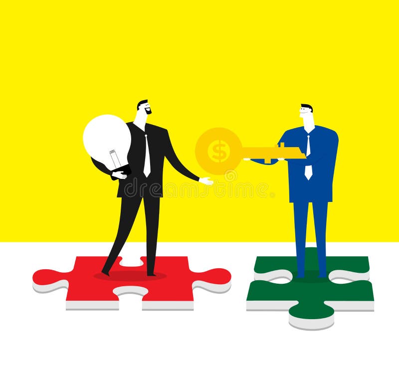 Relaciones Mutuamente Beneficiosas Stock de ilustración - Ilustración ...