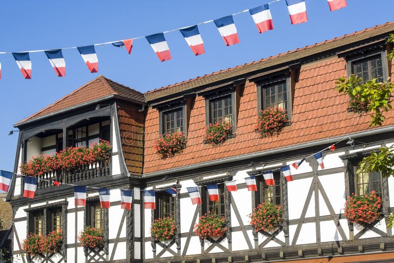 Mutzig (Alsace) stock photo. Image of wood, europe, windows - 27590492