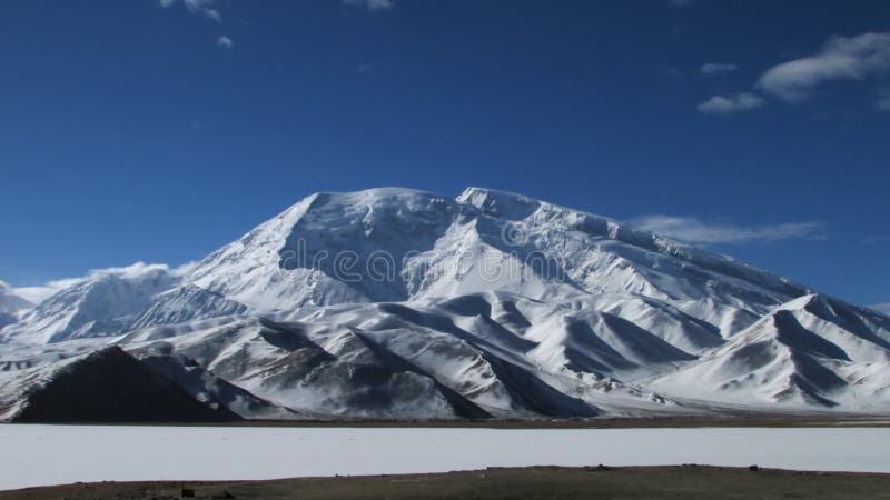 The Muztagh Ata stock photo. Image of mountain, tagh - 74066820