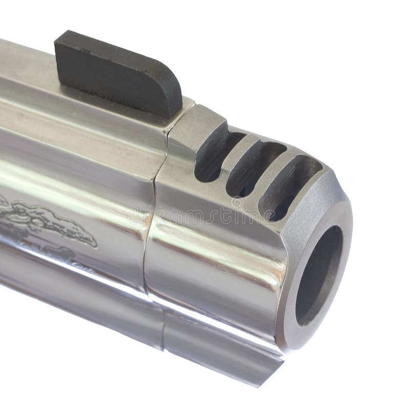 Muzzle brake stock photo. Image of front, barrel, weapon - 11298118