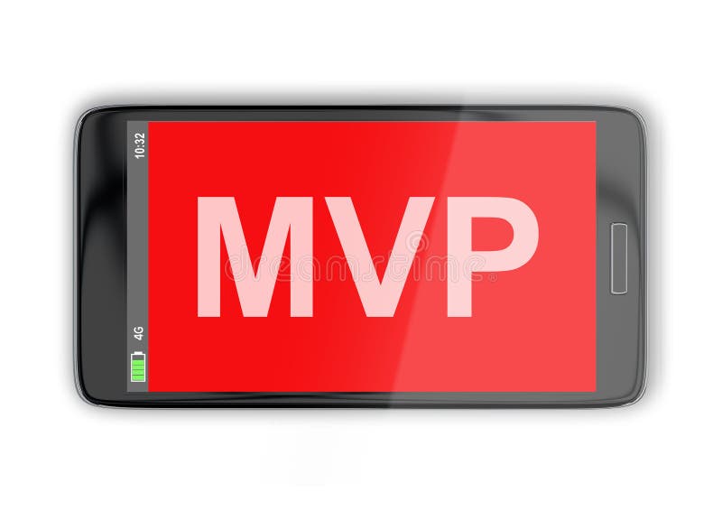 MVP - business concept stock illustration. Illustration of competitive ...