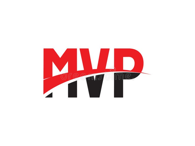 MVP Letter Initial Logo Design Vector Illustration Stock Vector ...