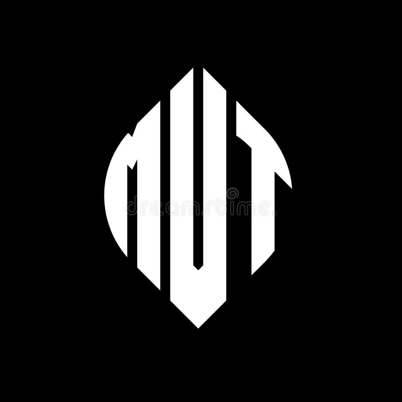 MVT Circle Letter Logo Design with Circle and Ellipse Shape. MVT ...