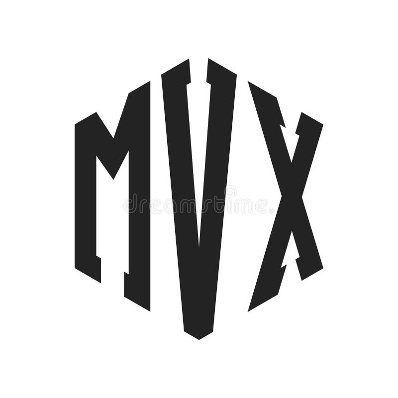 MVX Logo Design. Initial Letter MVX Monogram Logo Using Hexagon Shape ...