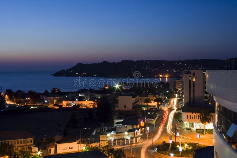 Mwanza City stock photo. Image of tanzania, city, night - 28466974