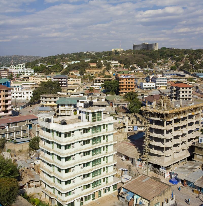 Mwanza City stock image. Image of tanzania, tracks, buildings - 28467041