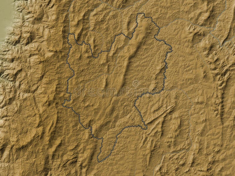 Mwaro, Burundi. Physical. No Legend Stock Illustration - Illustration ...