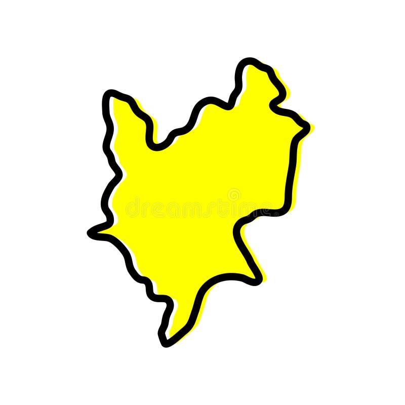 Mwaro Province of Burundi Vector Map Stock Vector - Illustration of ...