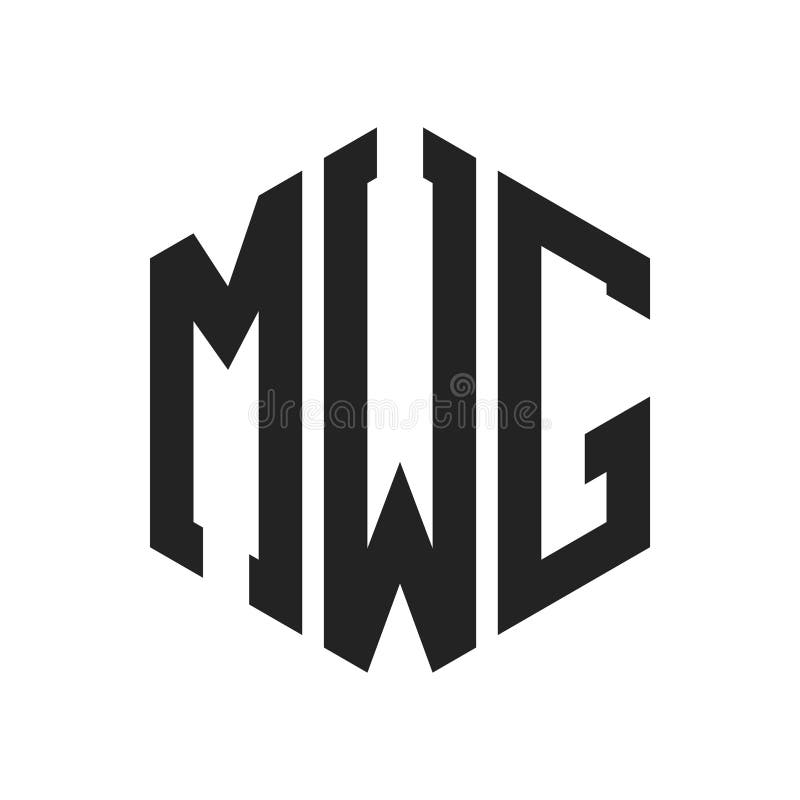 MWG Logo Design. Initial Letter MWG Monogram Logo Using Hexagon Shape ...