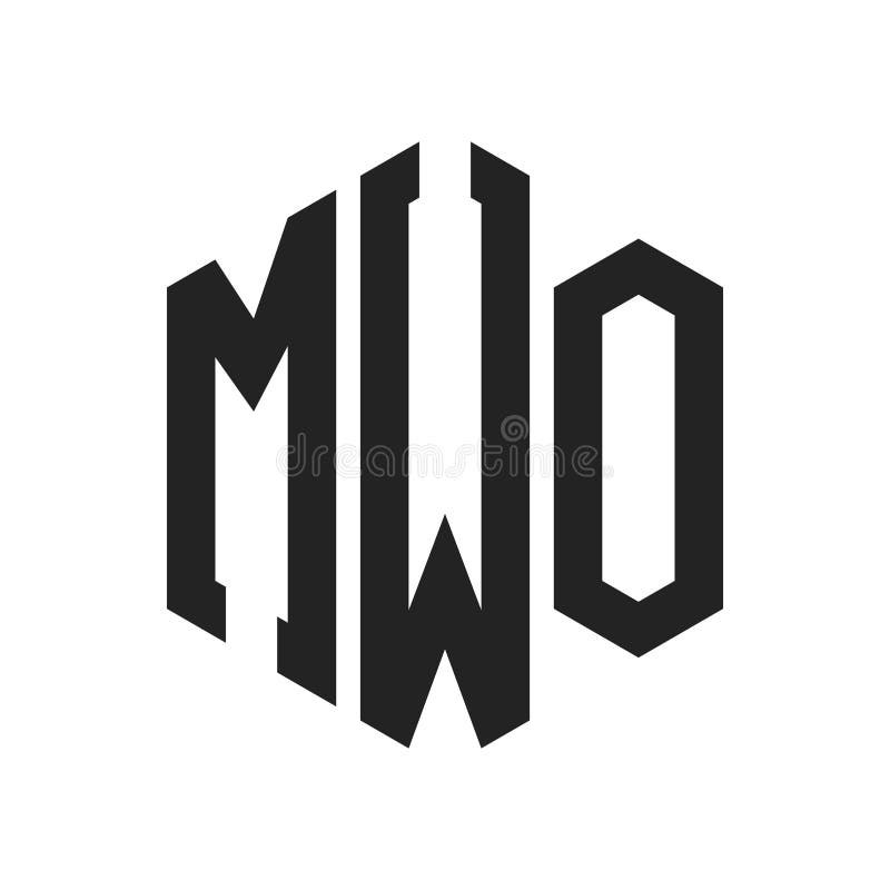 MWO Logo Design. Initial Letter MWO Monogram Logo Using Hexagon Shape ...