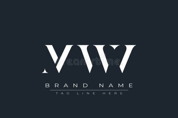 MWV Abstract Letter Logo Design Stock Vector - Illustration of ...