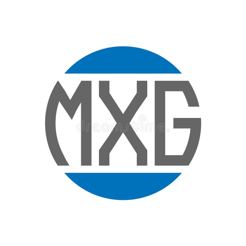 MXG Letter Logo Design on White Background. MXG Creative Initials ...
