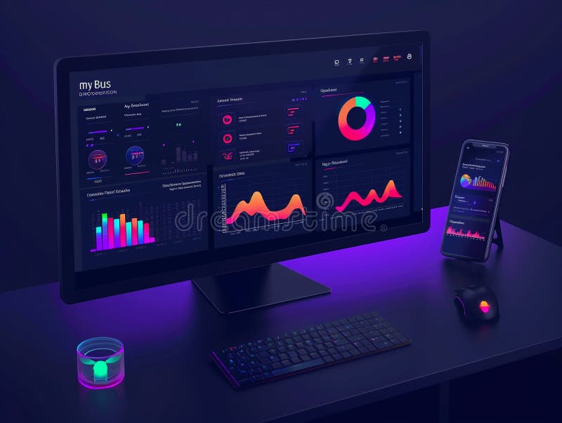 My Business Interface with Optimization Tools, Clean Workspace Stock ...