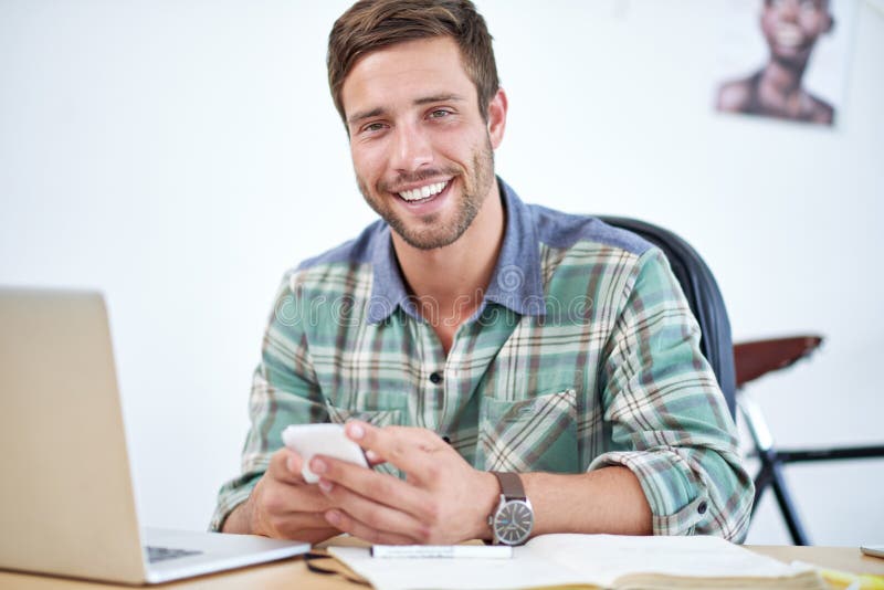 When My Client is Happy, Im Happy Stock Image - Image of person ...