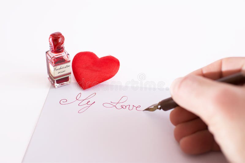 My darling stock photo. Image of letter, pair, february - 50434372