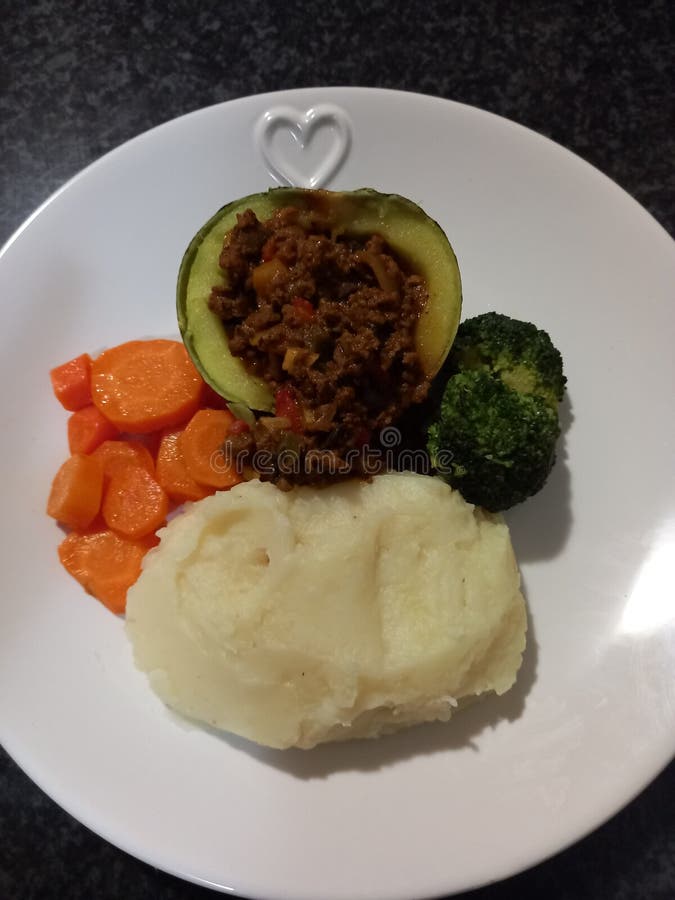 My Delicious supper stock photo. Image of vegetable - 217502192