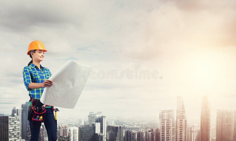 My development plan stock image. Image of engineer, architecture ...