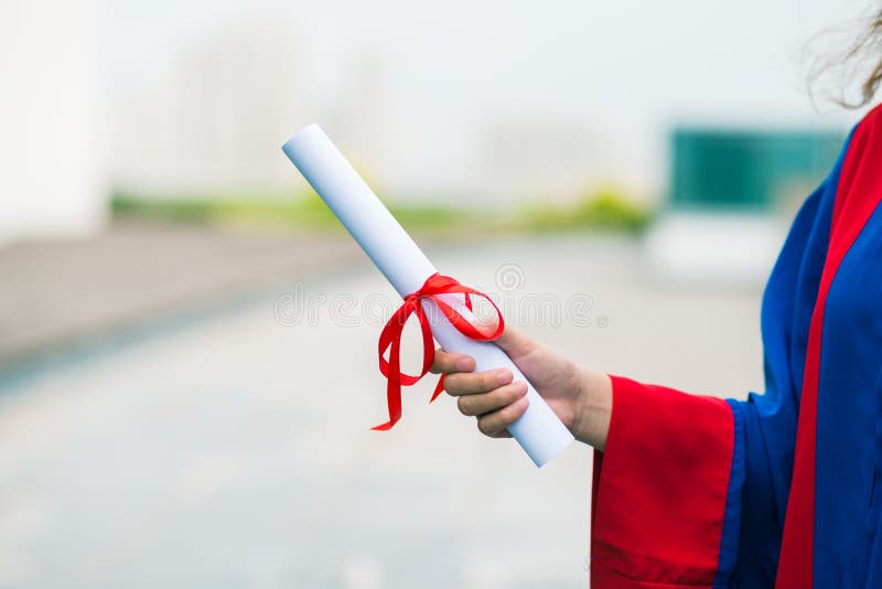 My diploma stock image. Image of college, graduation - 54889815