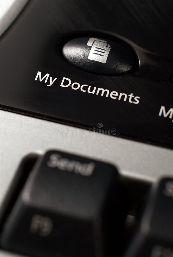 My Documents Keyboard Shortcut Button. Stock Image - Image of ...