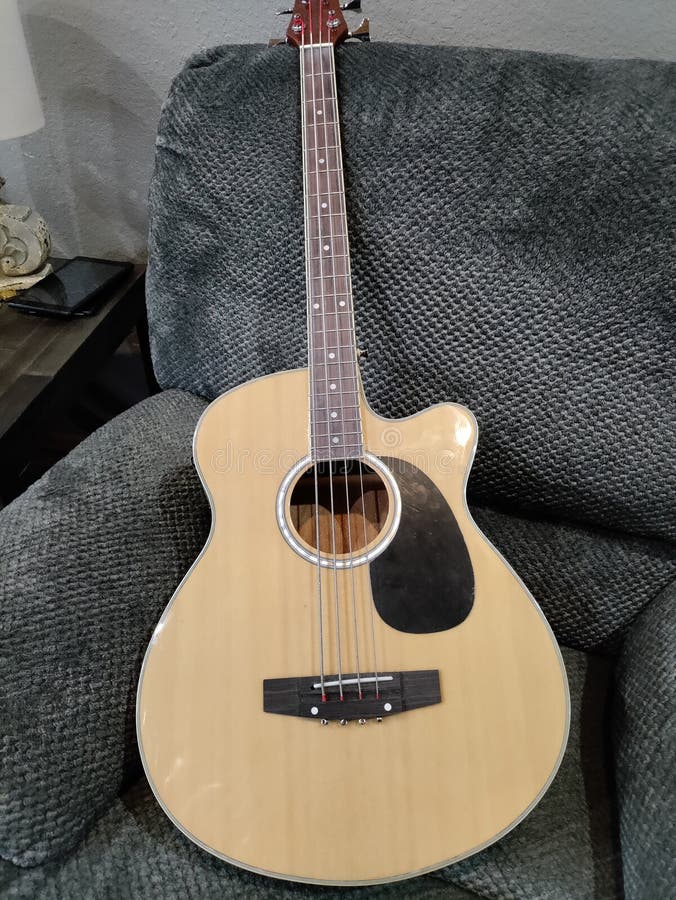 My Favorite Acoustic Bass stock photo. Image of bass - 217280650